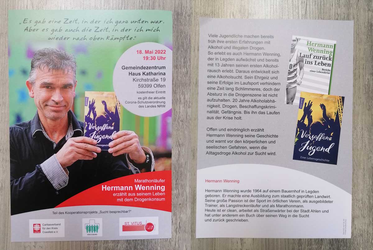 Lesung Hermann Wenning - Kreuzbund Senden